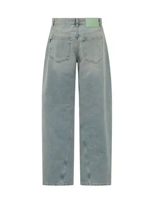 HAIKURE Clyde Double Wide-leg Jeans
