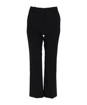 Co Tailored Straight-leg Pants - Black