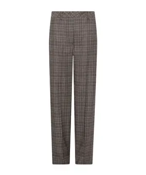 Marella Pleated Casual Trousers - Black