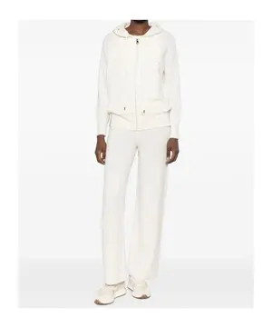 ERMANNO FIRENZE Drawstring-waist Fine-knit Trousers