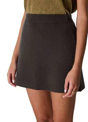 LISA YANG A-line Mini Skirt With Elastic Waist