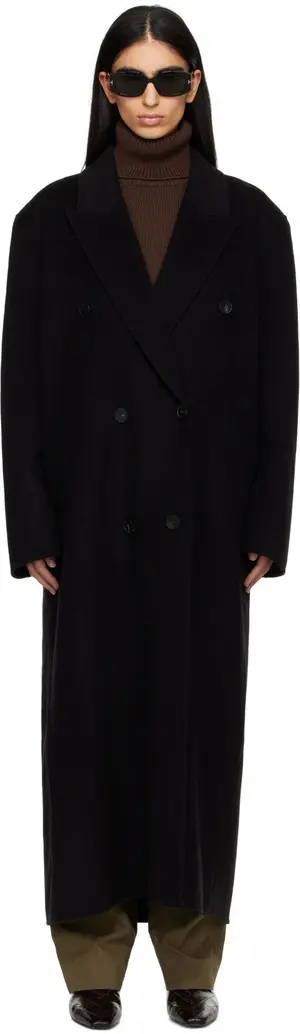 THE FRANKIE SHOP Gaia Double Breasted Coat