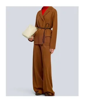 SEMICOUTURE Belted Long Sleeve Jacket