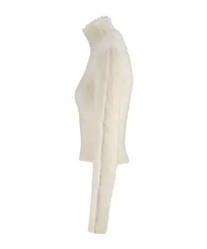 DONDUP Fuzzy-knit Roll-neck Sweater