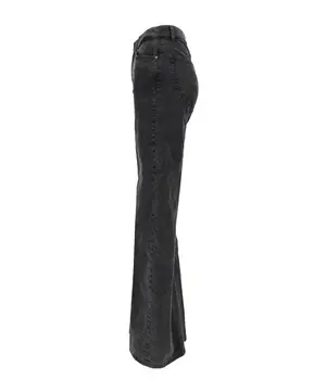DONDUP Logo Patch Straight-leg Pants