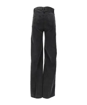 DONDUP Logo Patch Straight-leg Pants