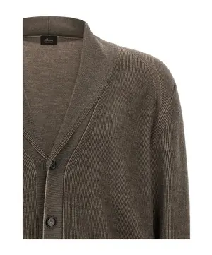 Brioni Long-sleeve Cardigan
