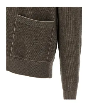 Brioni Long-sleeve Cardigan