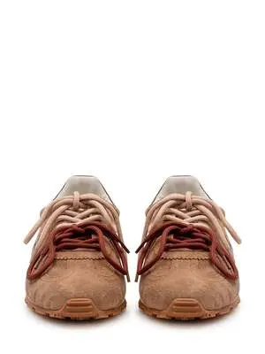 Dsquared2 Round Toe Lace-up Sneakers - Brown