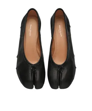 MAISON MARGIELA Tabi Ballerina Flats With Knot Detailing