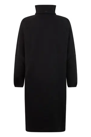 Herno Zip-neck Midi Dress