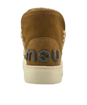 Mou Logo Trim Ankle Boots