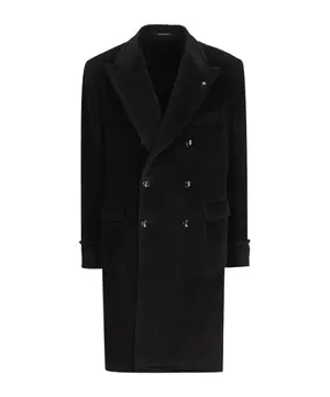 Tagliatore Double-breasted Peaked-lapel Coat