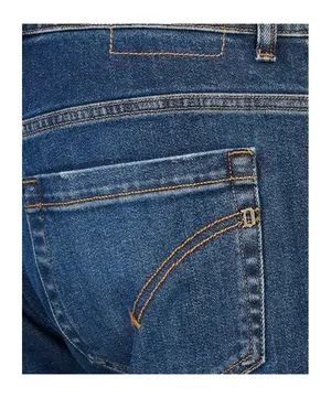 DONDUP Cuffed Hem Denim Trousers