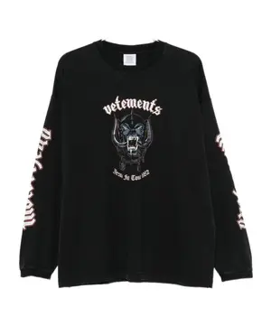 Vetements Crew-neck Sweatshirt - Black