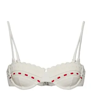 Posse Pia Demi-cup Swimsuit Top - White