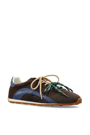 Dsquared2 Lace-up Round Toe Sneakers - Brown