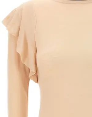 Marella Selva Ruffled Knitted Sweater
