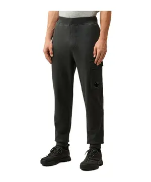 C.P. COMPANY Diagonal Raised Fleece Lens Sweatpants