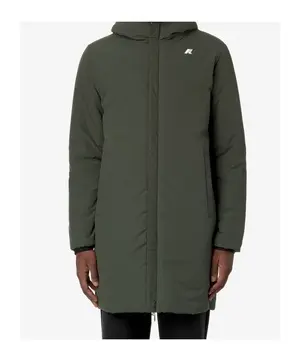 K-WAY Logo Parka - Black