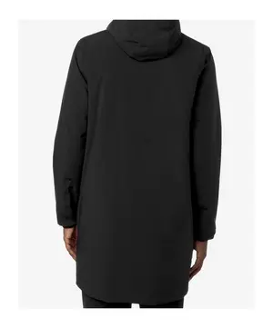 K-WAY Logo Parka - Black