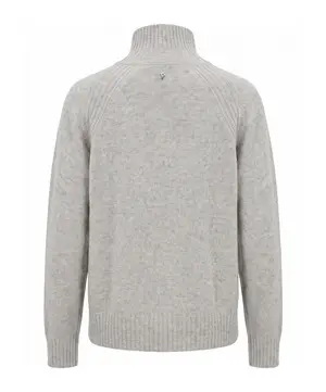 DONDUP Raglan Sleeve Wool Sweater - Grey