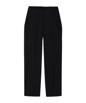 ANINE BING Casual Pants With Belt Loops - Black