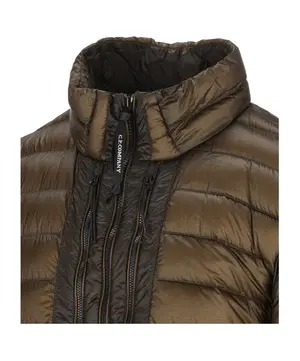 C.P. COMPANY Goggle Chest Pocket Down Jacket