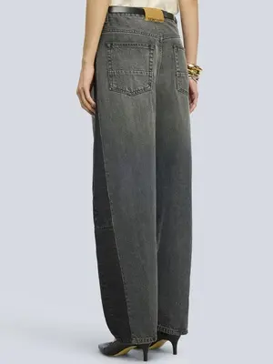 SEMICOUTURE Loose-fit Paneled Jeans