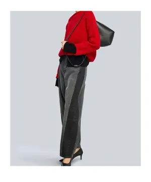 SEMICOUTURE Loose-fit Paneled Jeans