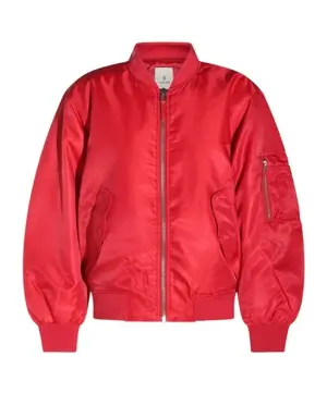ANINE BING Leon Bomber Jacket - Tango Red