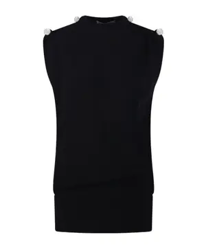 Giuseppe Di Morabito Button-shoulder Knitted Dress