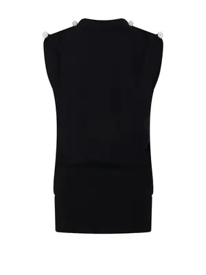 Giuseppe Di Morabito Button-shoulder Knitted Dress