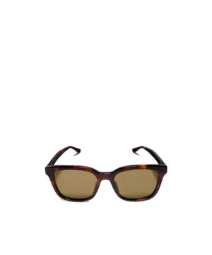 Gucci Specialized-fit Rectangular Sunglasses - Brown Hawksbill Pattern