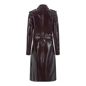 COURREGES Courrèges Vinyl Trench Coat - No