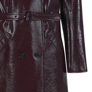 COURREGES Courrèges Vinyl Trench Coat - No