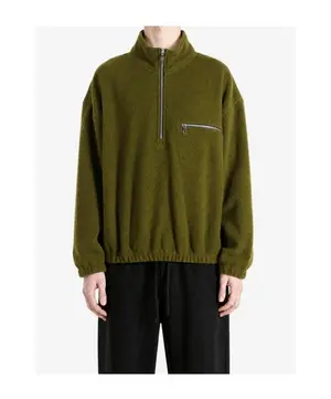 RIER Half-zipped High Neck Sweatshirt - No