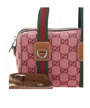 Gucci Gg Shoulder Bag - Deep Pink