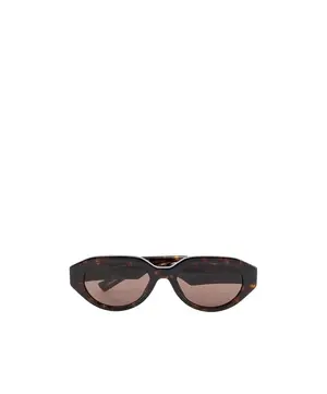 Gucci Double G Tortoiseshell-effect Sunglasses - Black