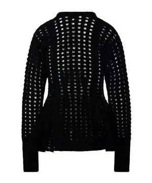 NUDE Perforated T-neck Sweater