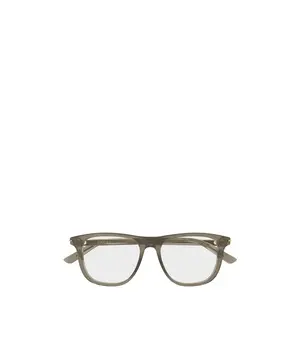 Gucci Square Frame Eyeglasses - Brown