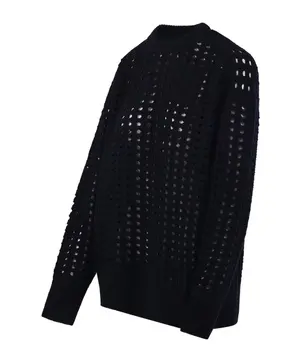 NUDE Perforated Oversized Sweater