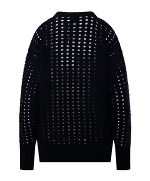 NUDE Perforated Oversized Sweater