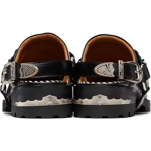TOGA VIRILIS Leather Slip-on Loafers