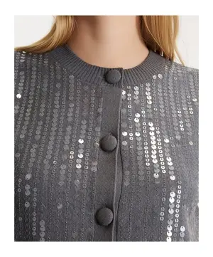 Marella Button-front Sequin Vest