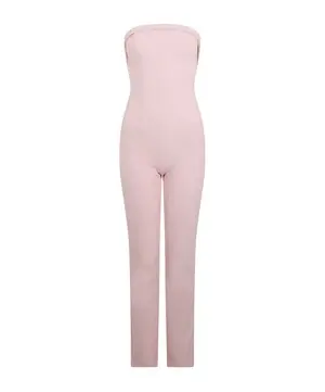 Philosophy Di Lorenzo Serafini Strapless Fitted Jumpsuit - Light Pink