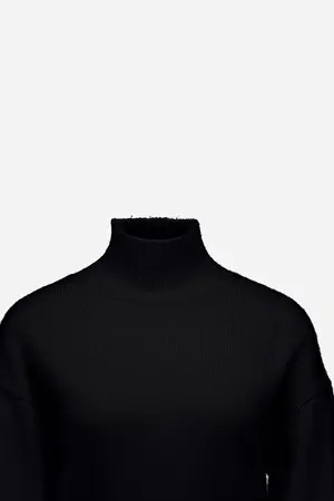 ALLUDE Boat Neck Long Sleeve Jumper