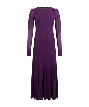 Philosophy Di Lorenzo Serafini Long Sleeve Maxi Gown