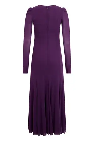 Philosophy Di Lorenzo Serafini Long Sleeve Maxi Gown