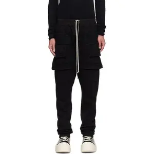 Rick Owens Drawstring Casual Pants - Black